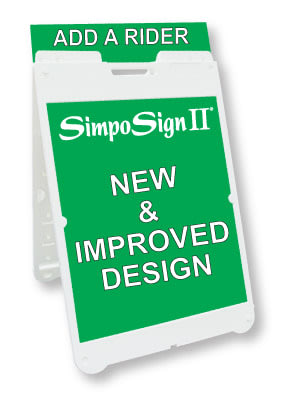 Portable Plastic A-Frame Signs – Captured Digital
